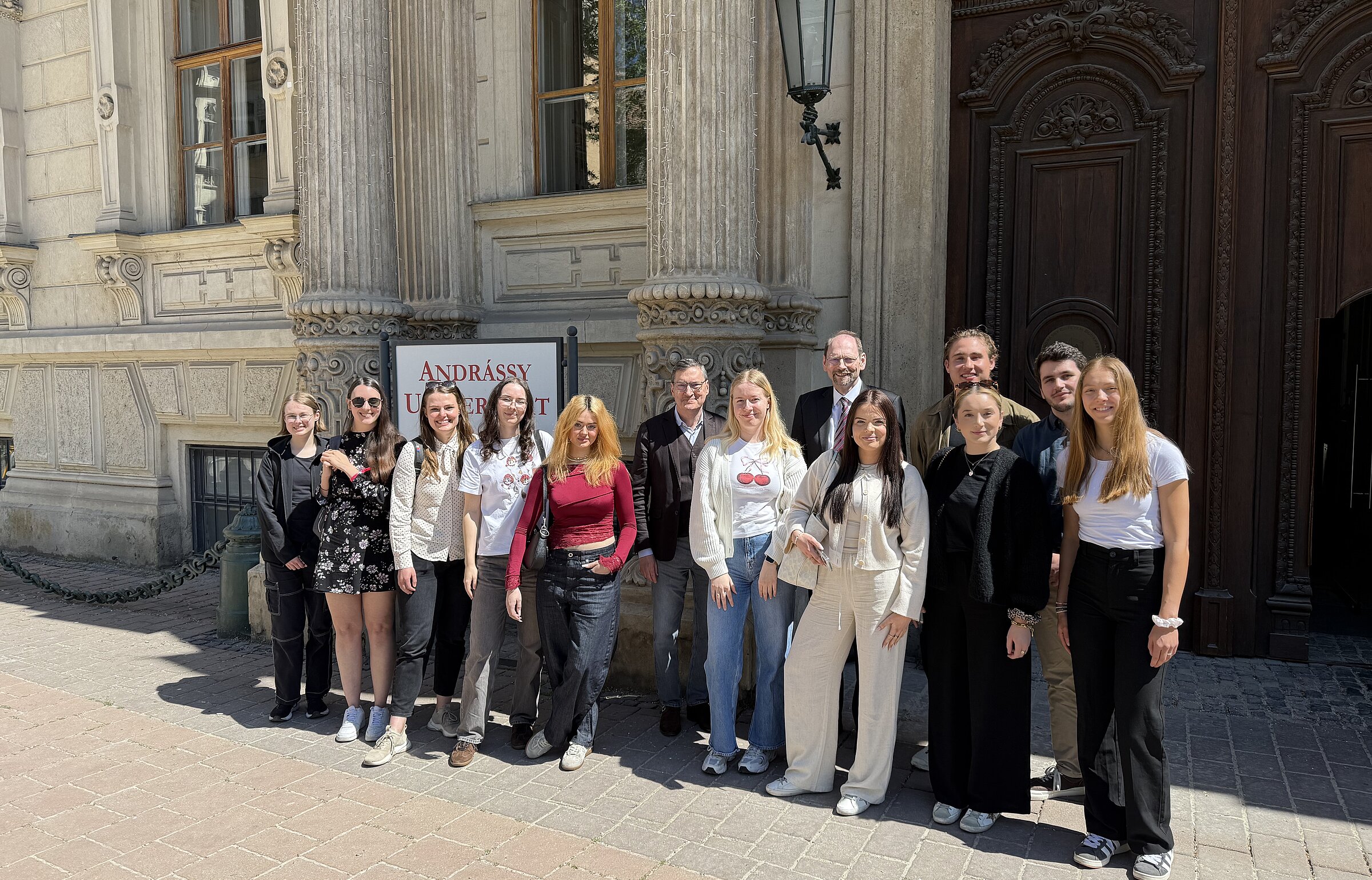 Exkursion zur Andrássy Universität Budapest | Hochschule für öffentliche Verwaltung und Finanzen ...