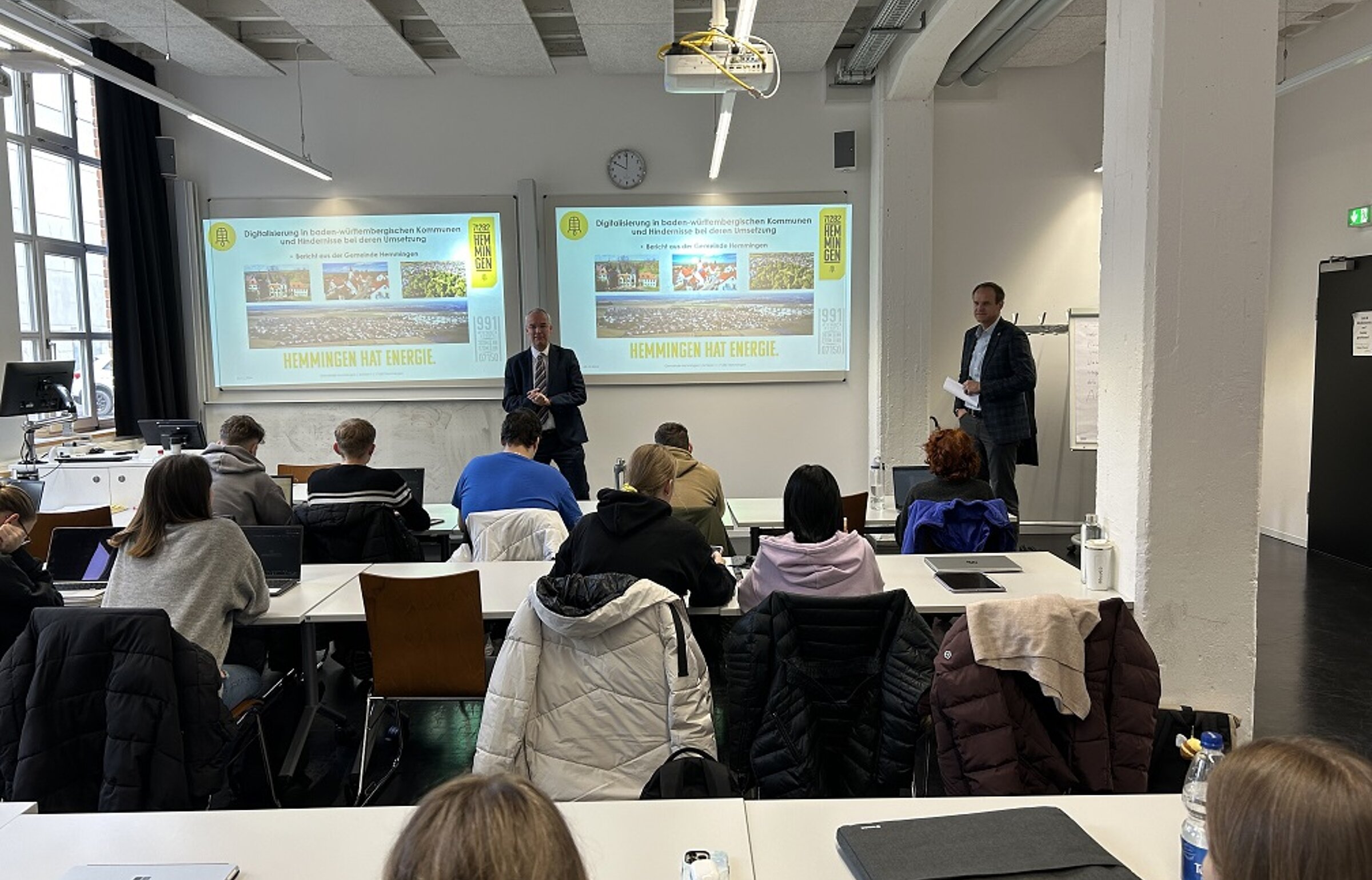 Gastvortrag von Bürgermeister Thomas Schäfer im DVM-Modul E-Government ...